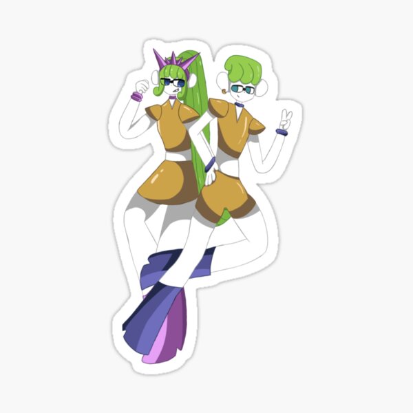 "Velvet and Veneer Trolls " Sticker for Sale by ghosttratt | Redbubble