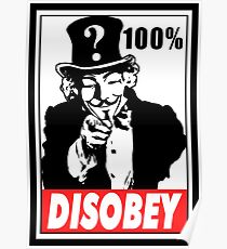 Disobey Posters | Redbubble