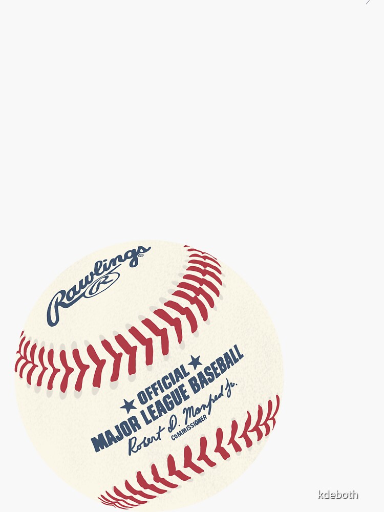 "MLB Baseball" Sticker for Sale by kdeboth | Redbubble
