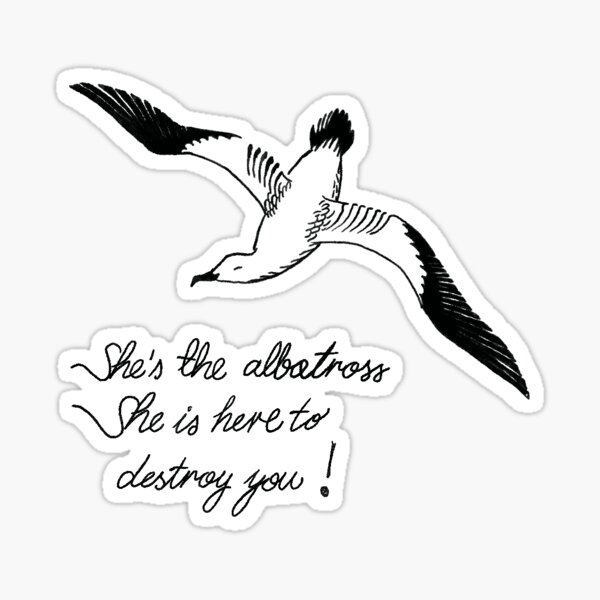 "Taylor Swift the albatross ttpd" Sticker for Sale by Jumpropequeen ...