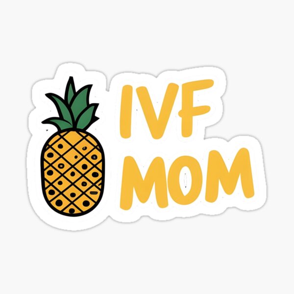 "IVF Mom IVF Transfer Day Embryo Transfer IVF Mom" Sticker for Sale by ...