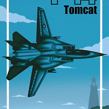 "The Tomcat" Sticker for Sale by ArtbyRogue | Redbubble
