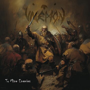 "Valemon - To Mine Enemies" Sticker for Sale by Valemonband | Redbubble