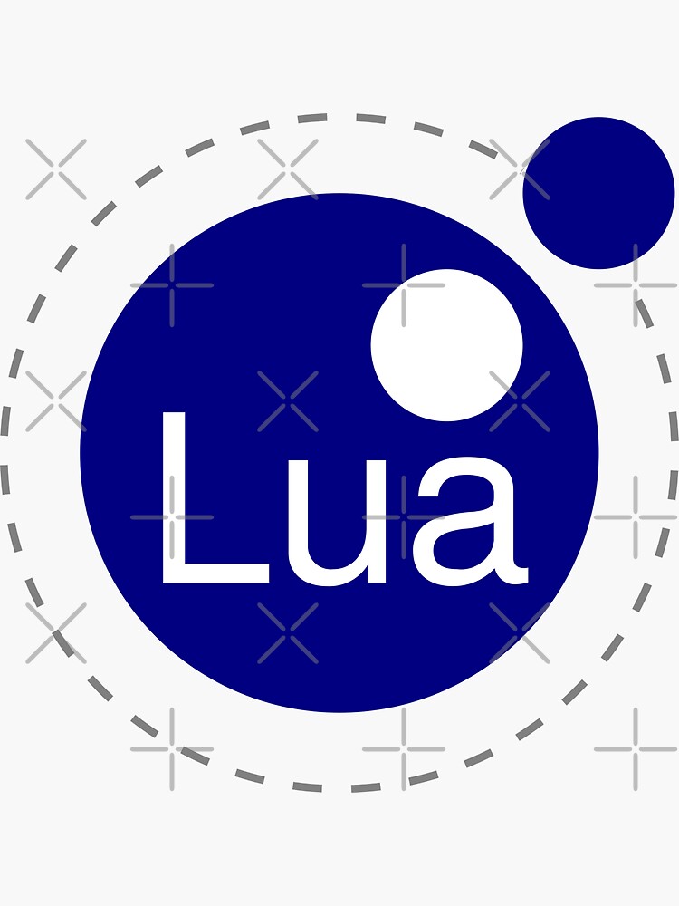"Lua Programming Language" Sticker for Sale by Burak Kucukparmaksiz ...