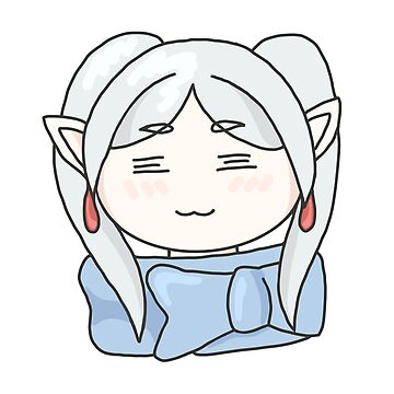 "Chibi Frieren" Sticker for Sale by acaciadanza | Redbubble