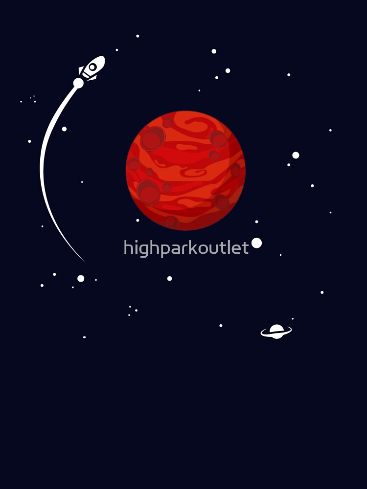 "Planet Mars Solar System Apparel and Gifts" Essential T-Shirt for Sale ...