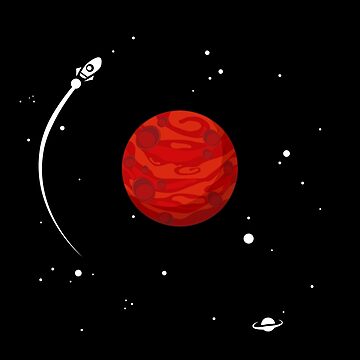 "Planet Mars Solar System Apparel and Gifts" Essential T-Shirt for Sale ...