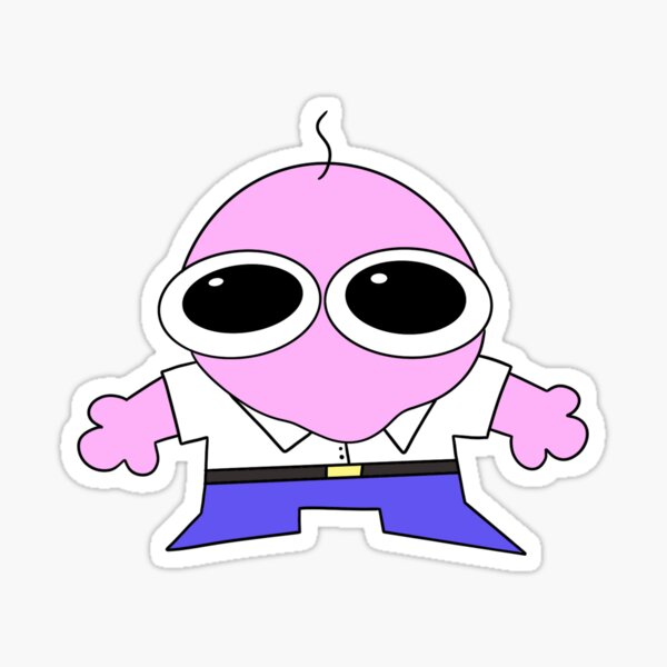 "Pim GOOBIE Pimling Smiling Friends" Sticker for Sale by circusrose ...