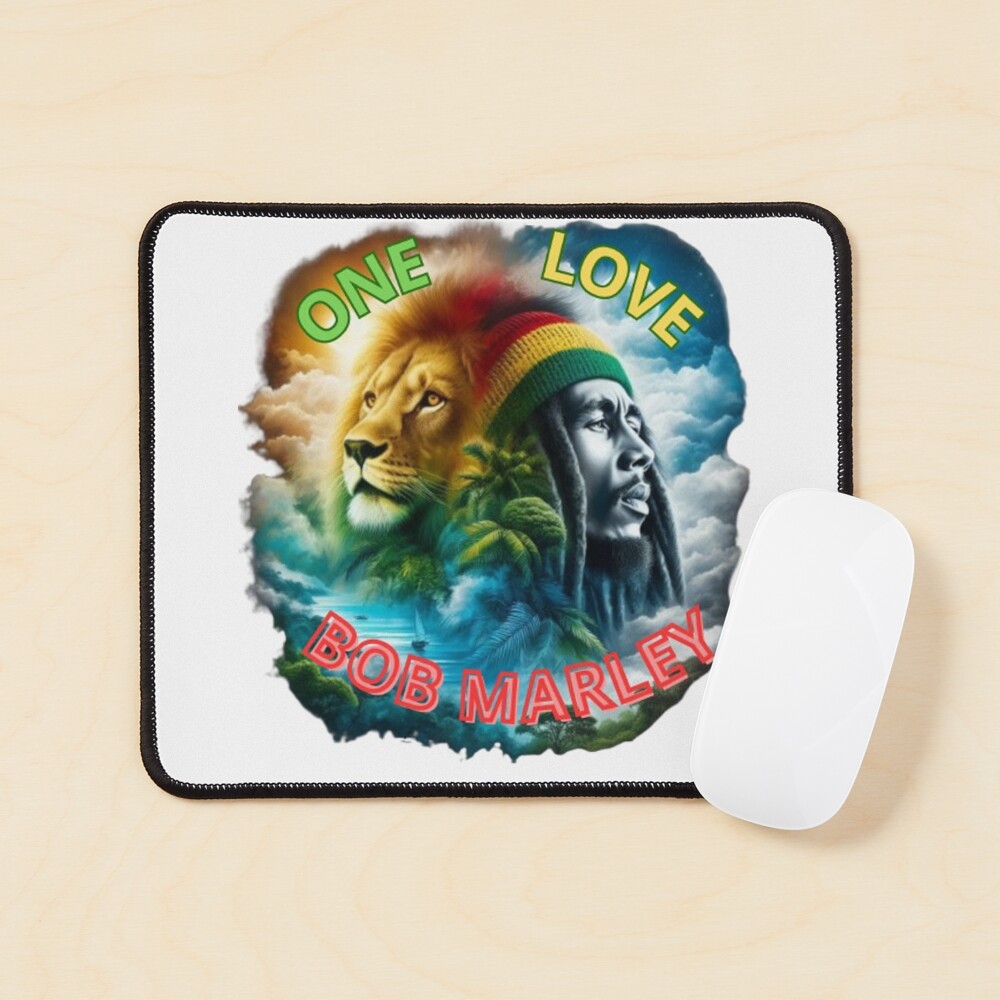 "BOB MARLEY ONE LOVE" Sticker by CHRIST5000 | Redbubble