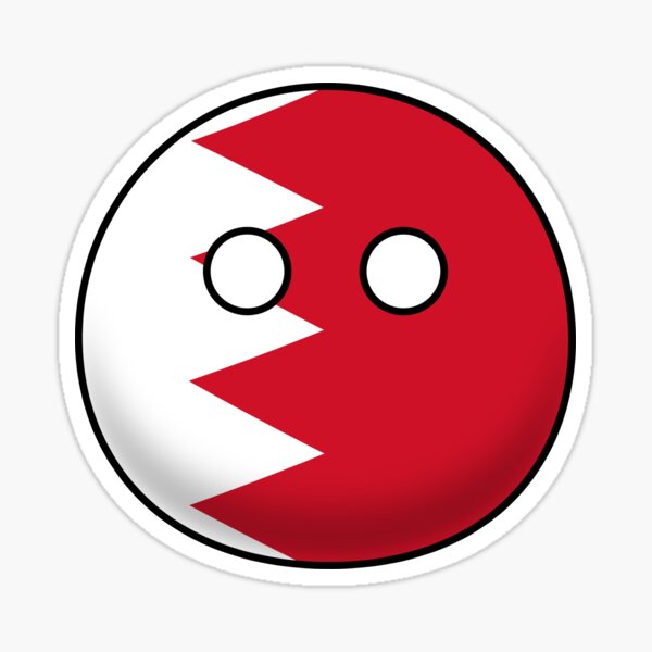 "Bahrain Countryball" Sticker for Sale by Candie-Shop | Redbubble