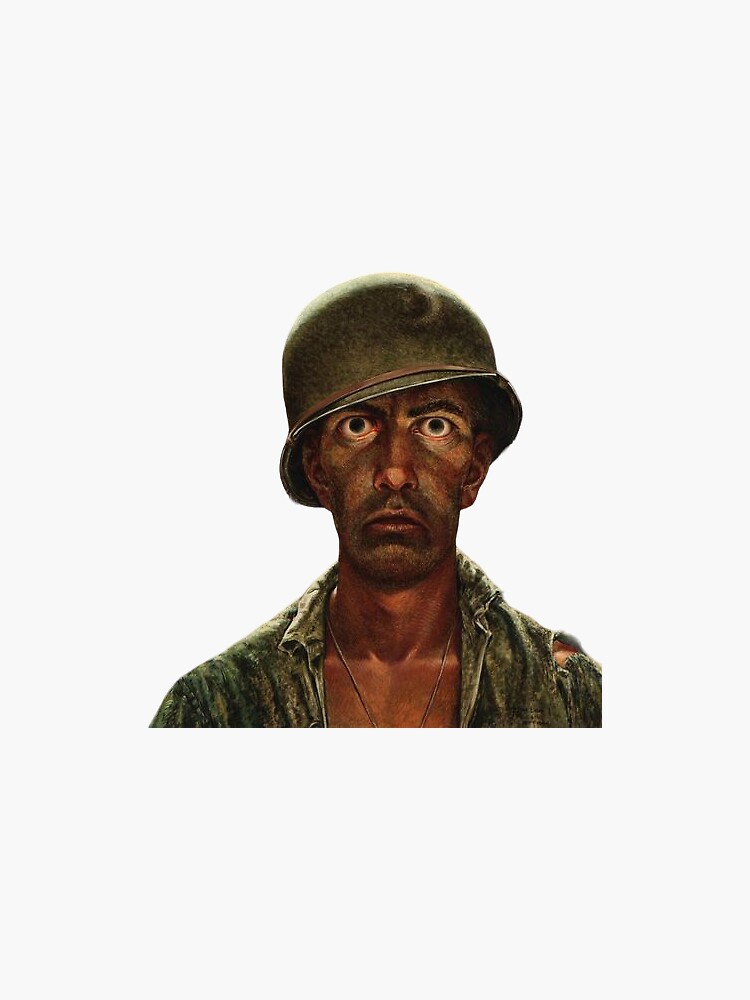 "War Meme" Sticker for Sale by AllyAriel101 | Redbubble