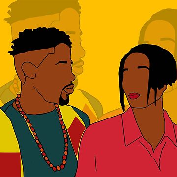 "Living Single Max and Kyle" Sticker for Sale by l0veis | Redbubble