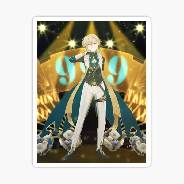 "Aventurine - Honkai Star Rail" Sticker for Sale by giratina13 | Redbubble