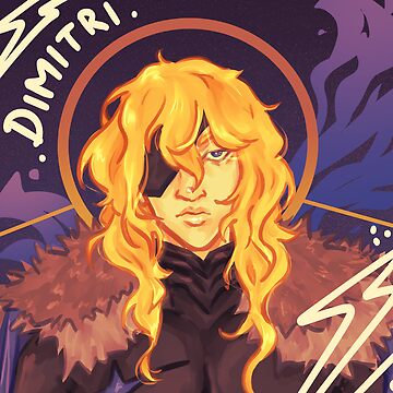 "Dimitri FE3H" Sticker for Sale by ImbitFly | Redbubble