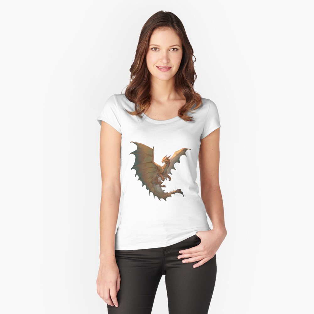 "dnd copper dragon" Sticker for Sale by chaoticcaprisun | Redbubble