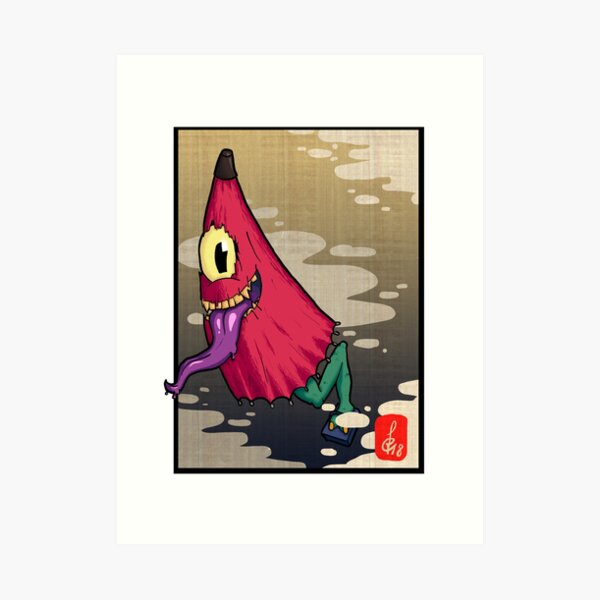 "Yōkai: Kasa-Obake" Art Print for Sale by MuppetGt | Redbubble