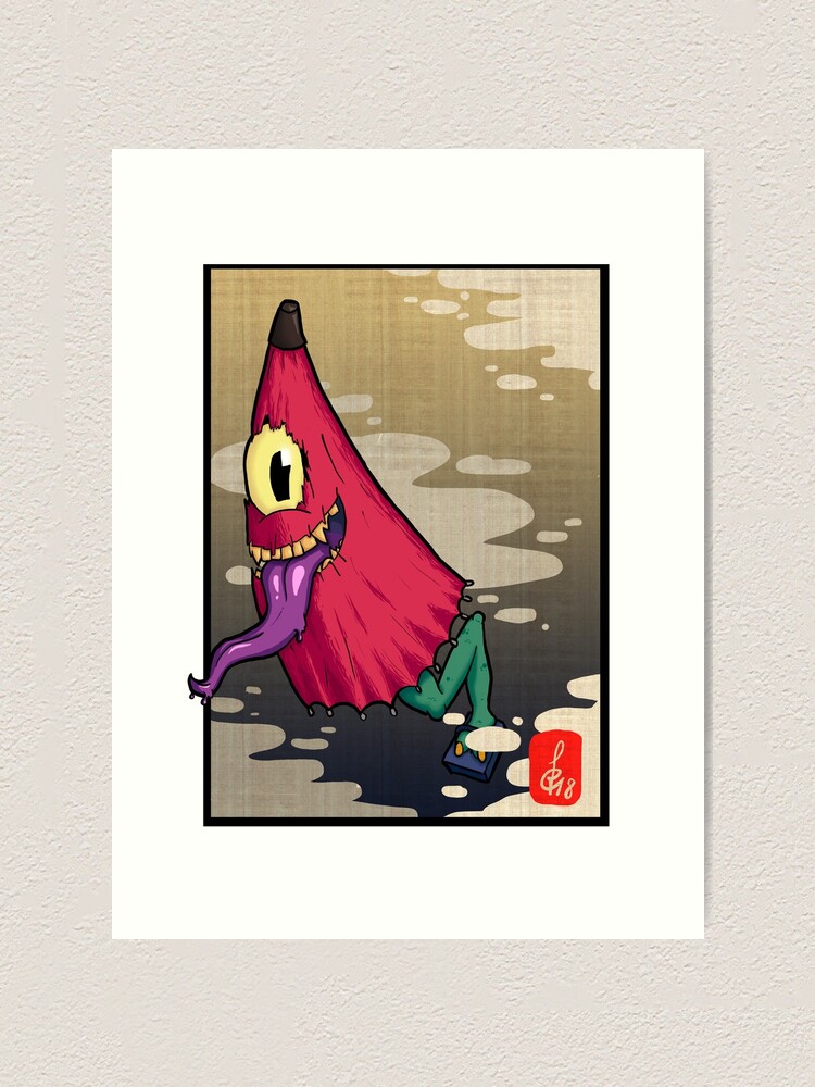 "Yōkai: Kasa-Obake" Art Print for Sale by MuppetGt | Redbubble