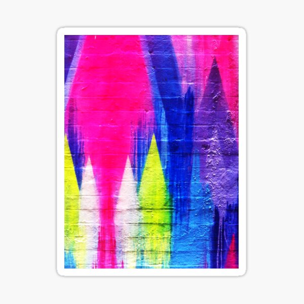 "Running Paint" Sticker for Sale by Philinblank | Redbubble