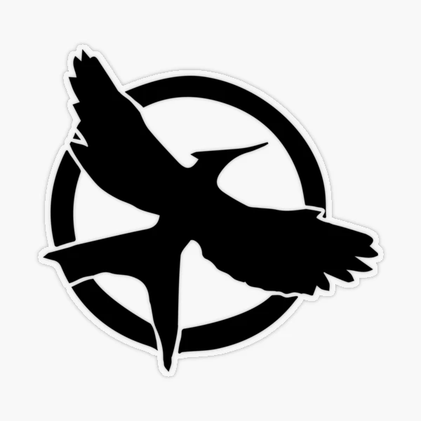 Logo Mockingjay Noir Et Blanc