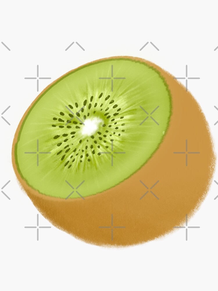"cute kawaii kiwi fruit sticker" Sticker for Sale by Narukuku | Redbubble
