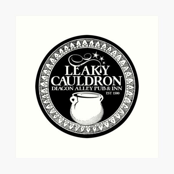 "Leaky Cauldron" Art Print for Sale by Revannya | Redbubble