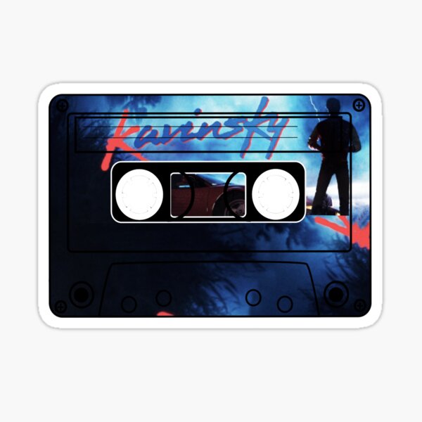 "KAVINSKY CASSETTE" Sticker by FULLERFACTORY | Redbubble