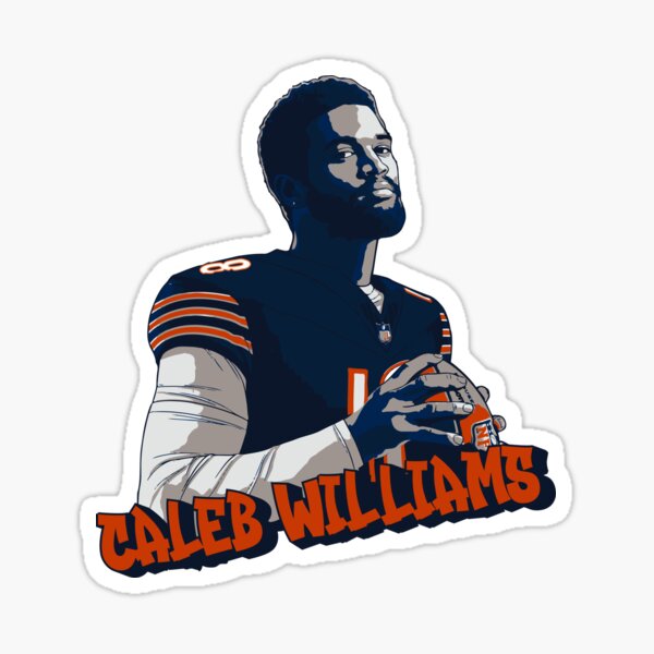 "Caleb Williams Chicago Bears QB Draft Graffiti Art" Sticker for Sale ...