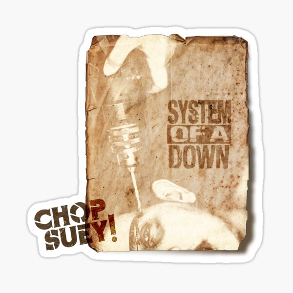 "Drill to the Temple: SOAD" Sticker for Sale by NickTaroDesign | Redbubble