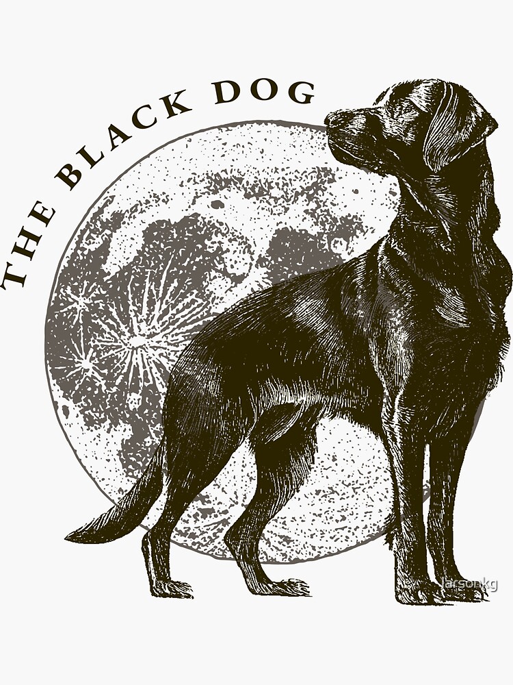 "TTPD The Black Dog" Sticker for Sale by larsonkg | Redbubble