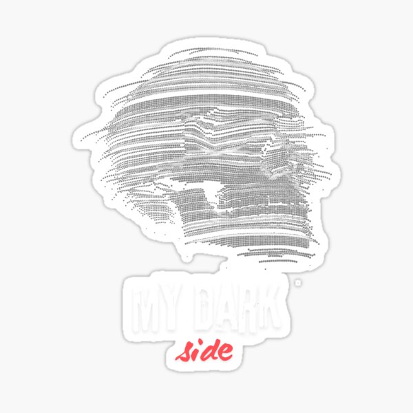 "dark side" Sticker for Sale by Cutetop | Redbubble