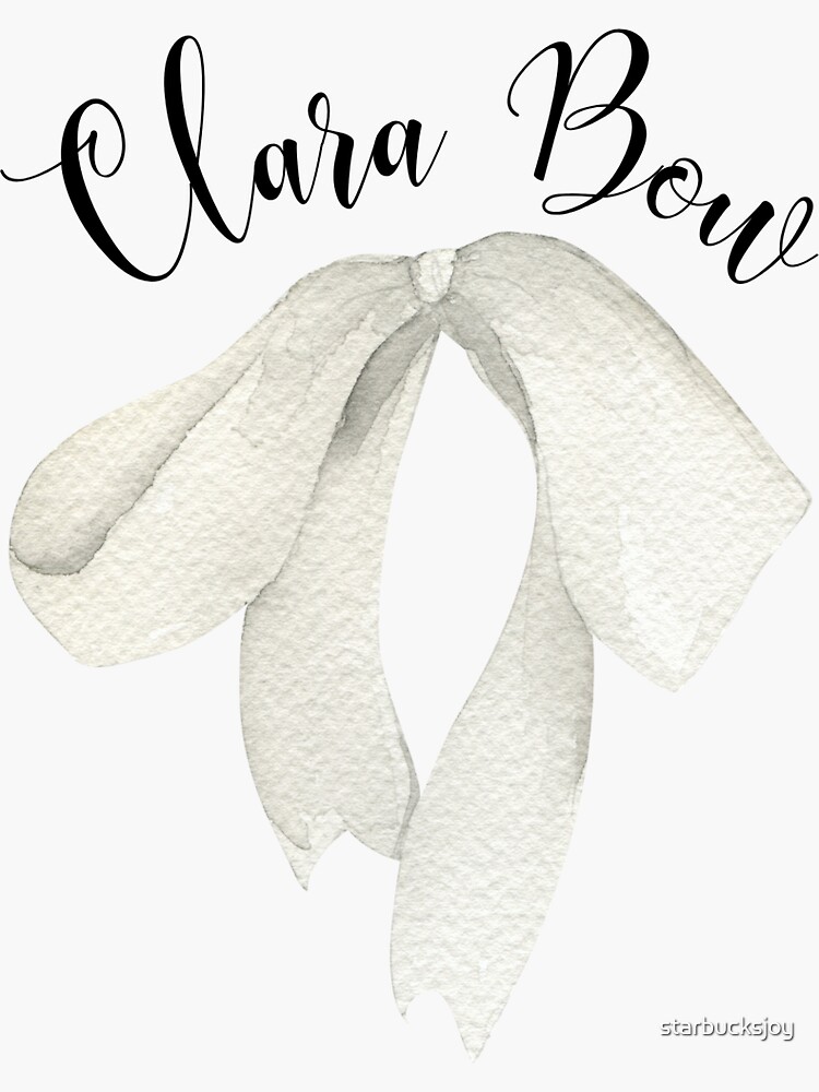 "Clara Bow TTPD" Sticker for Sale by starbucksjoy | Redbubble