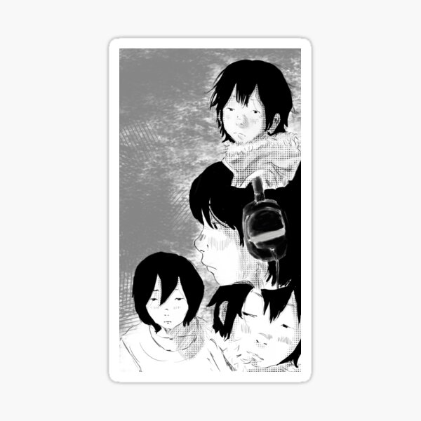 "Seiki and Isobe inio asano punpun" Sticker for Sale by citron8doux ...