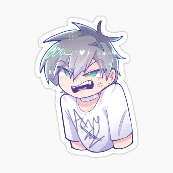 "angry till" Sticker for Sale by Ren Qwii | Redbubble