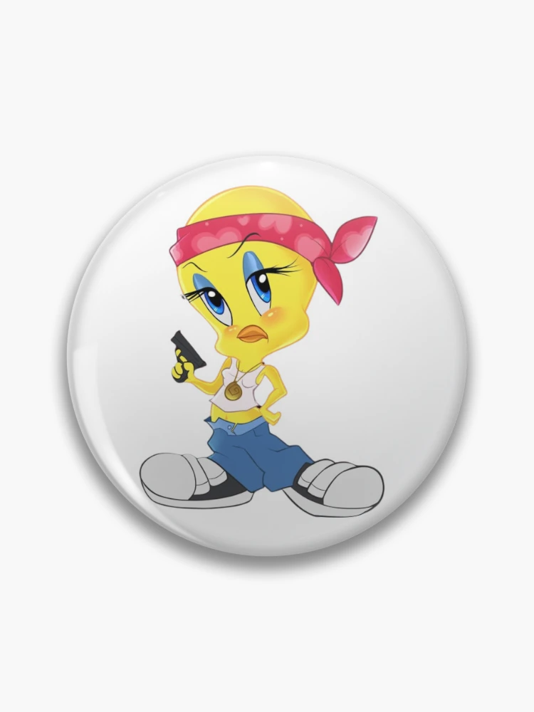 Tweety Bird Gangster Tekening