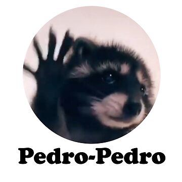 "Pedro-pedro" Sticker for Sale by Papa Hecker | Redbubble