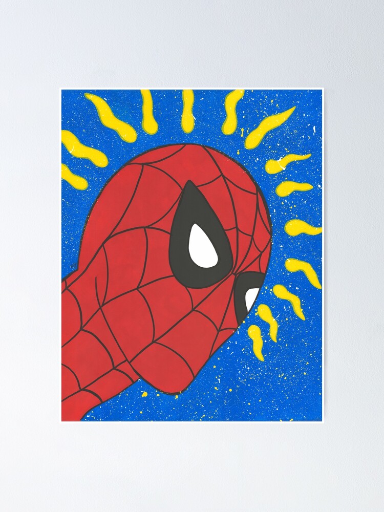 "Spidey Sense " Poster for Sale by Art-by-Lark | Redbubble