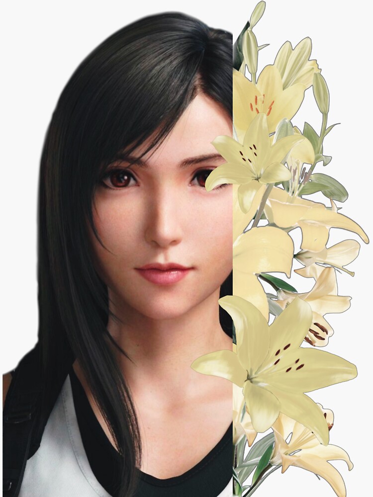 "FF7 -Tifa" Sticker for Sale by Arcadiiia | Redbubble