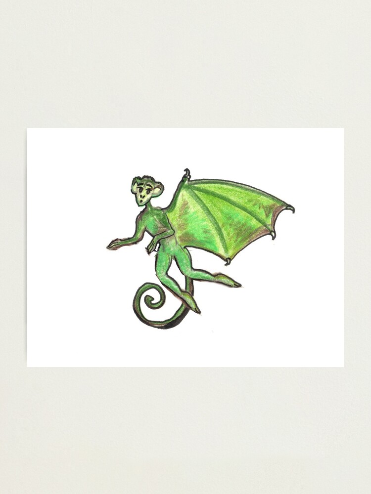 Impression photo « Napa Valley Rebob Volant Monstre Ailes ailé singe ...