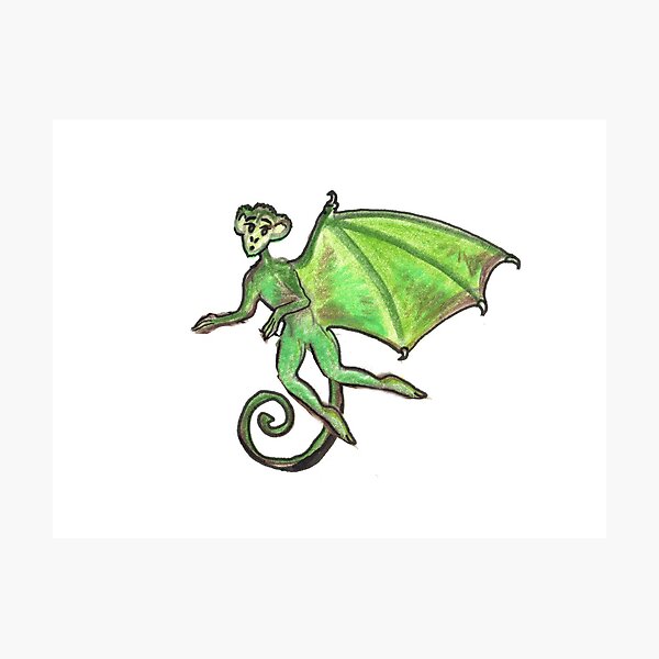 Impression photo « Napa Valley Rebob Volant Monstre Ailes ailé singe ...