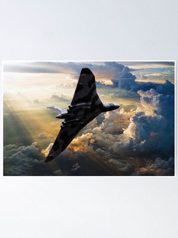 "Avro Vulcan" Poster by SteveWard | Redbubble