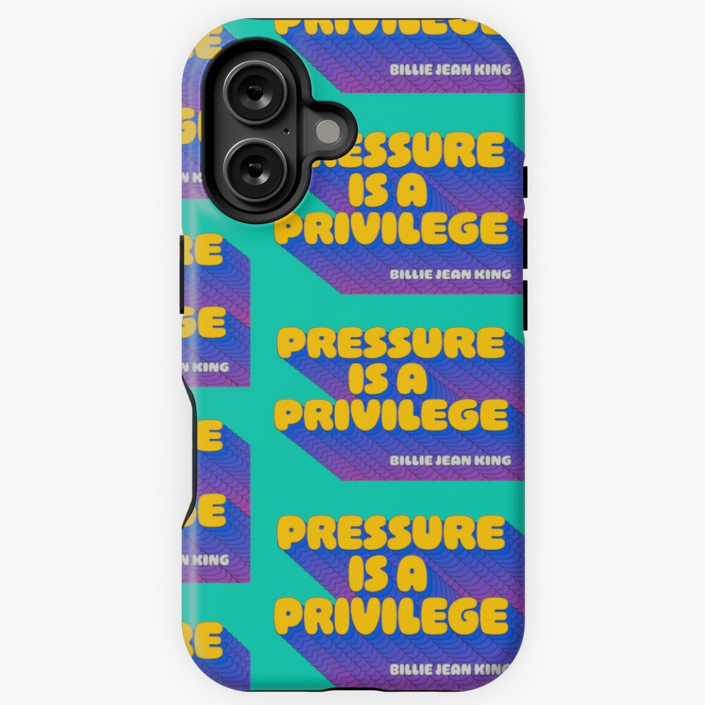"Billie Jean King quote, Pressure is a privilege, tennis quotes ...
