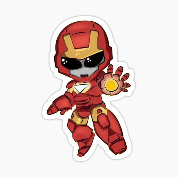 Mignon Chibi Iron Man