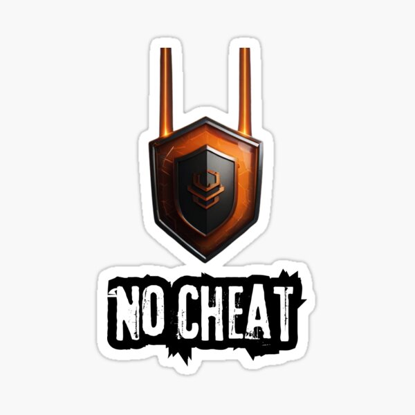 "Faceit No Cheat Shield" Sticker for Sale by KarizmaCorner | Redbubble