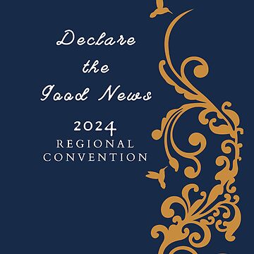"Declare the Good News 2024 JW Convention Notebooks" Sticker for Sale ...