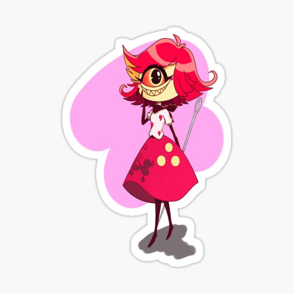 "Niffty - Hazbin Hotel" Sticker for Sale by Aqsa-manzoor | Redbubble