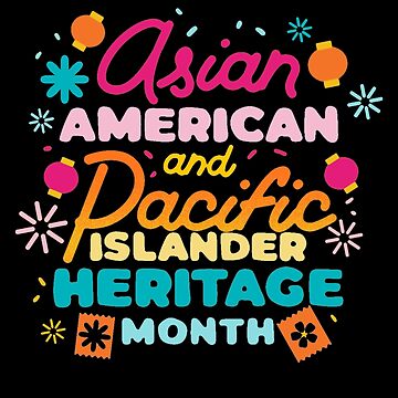 "National Asian American and Pacific Islander Heritage Month" Sticker ...
