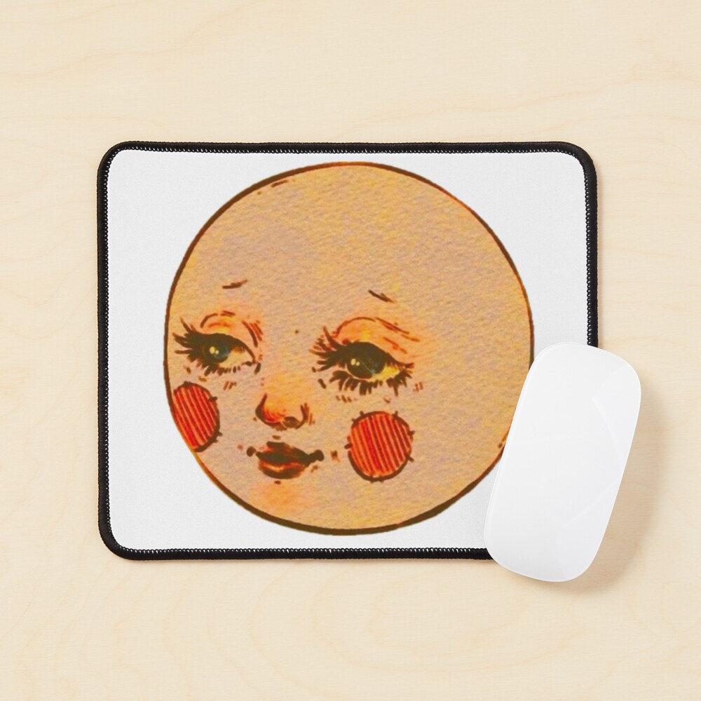 "Aesthetic Moon Face" Sticker for Sale by Oliolioliolio | Redbubble