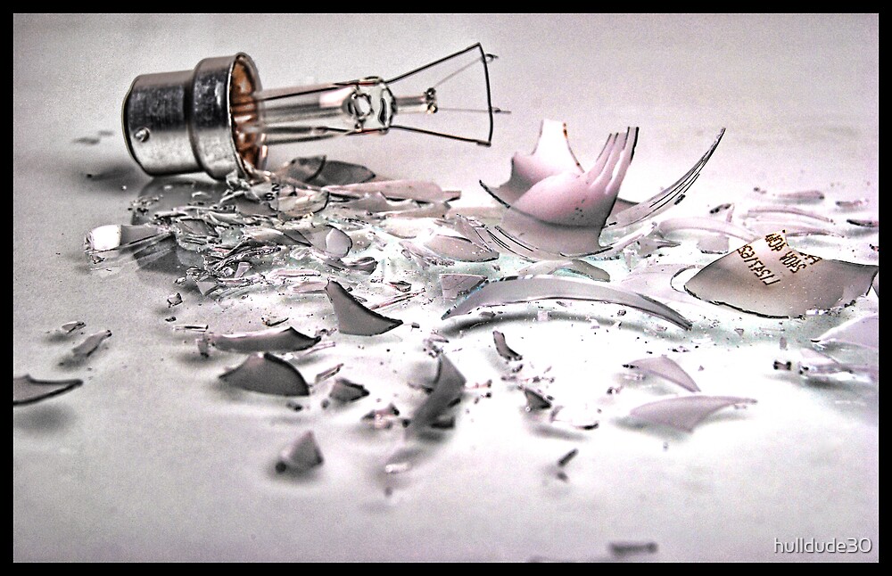 "Death of the Lightbulb" by hulldude30 | Redbubble