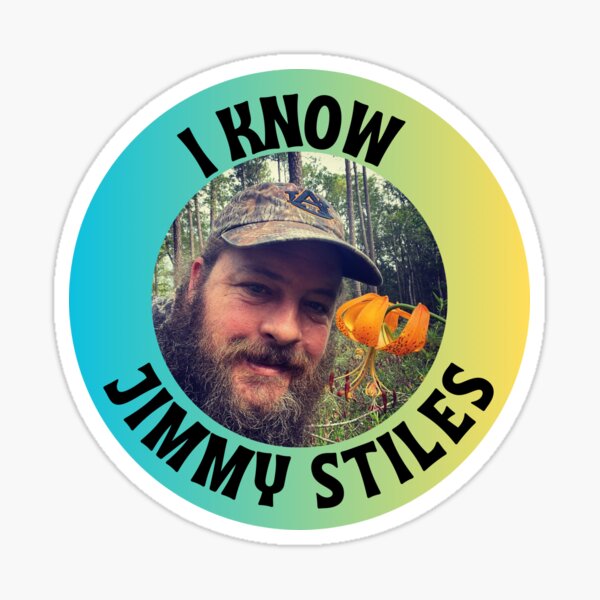 "I Know Jimmy Stiles Version 2" Sticker for Sale by Mary Dansak | Redbubble
