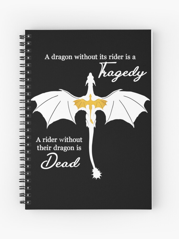 "The Dragon Rider’s Codex - Fourth Wing, Tairn and Andarna, white ...